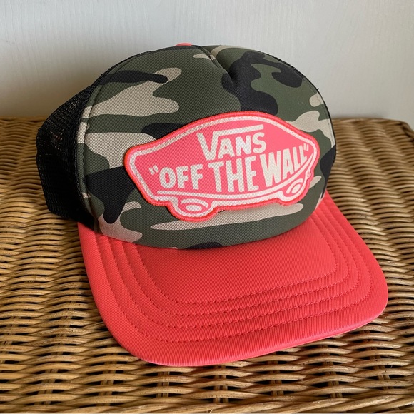 Vans | Accessories | Vans Camo Trucker Hat | Poshmark